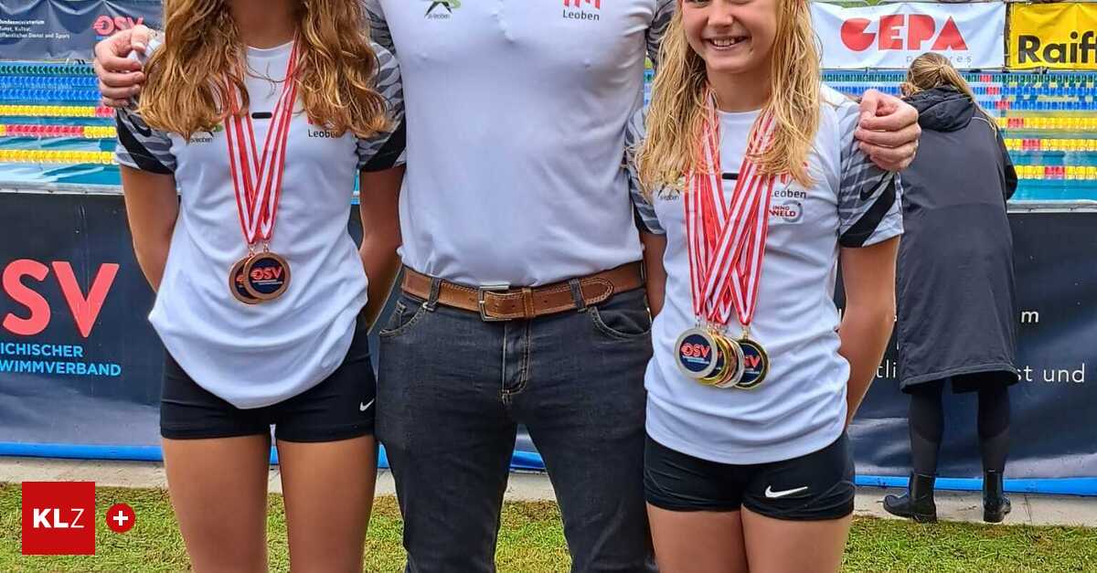 Nachwuchsschwimmer der SV Leoben: Große Erfolge für Lilli Paier und ...