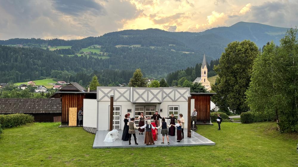 Ein Jahr nach Unwetter: Theater im Mittelpunkt: In Arriach wird aus ...