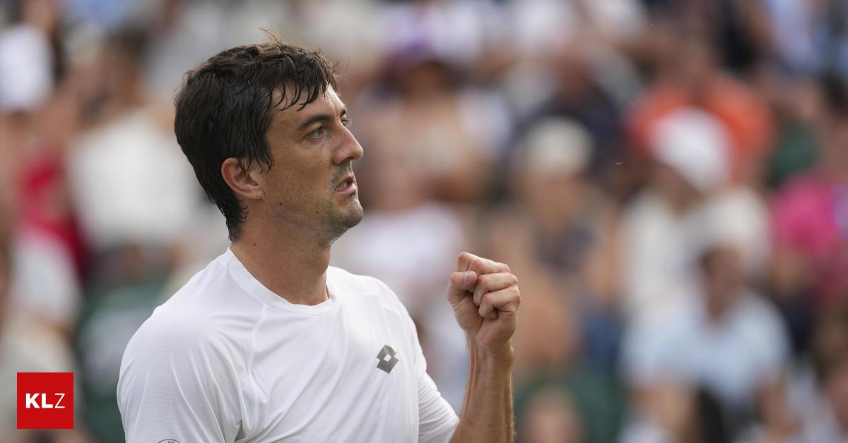 Sebastian Ofner kämpft heute um Einzug ins Wimbledon-Achtelfinale