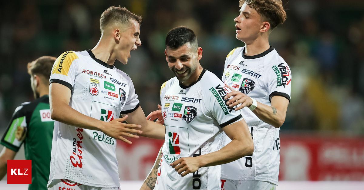 Ried - WAC 1:2: Tai Baribo Doppelpack sichert WAC das Heimrecht im Play ...
