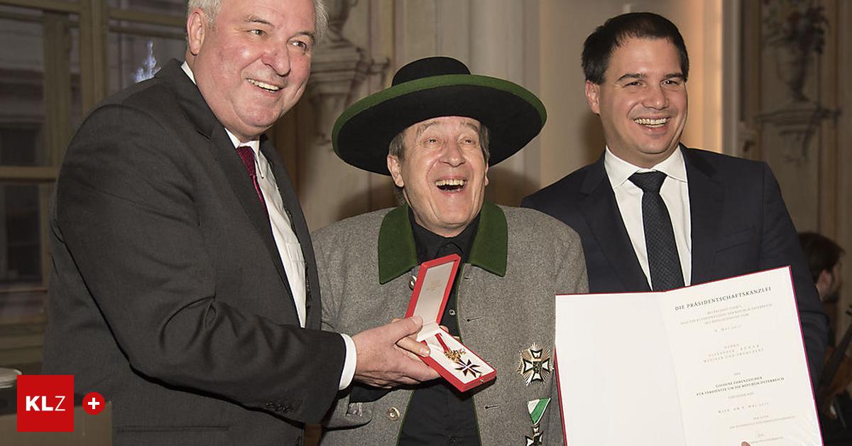 Für Verdienste um die Musik: Rehak erhielt Ehrenzeichen der Republik