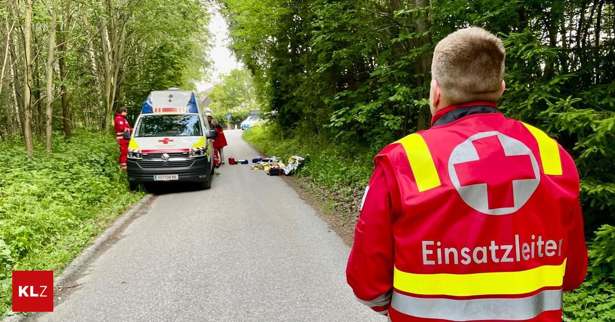 Bezirk Voitsberg: Motorrad war nicht zugelassen: Zwei Personen bei Unfall schwer verletzt