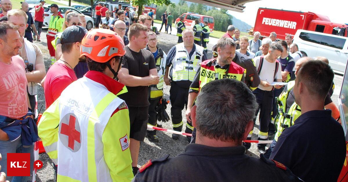 Evakuierung am Wilden Berg, umgestürzte Bäume und undichte Dächer