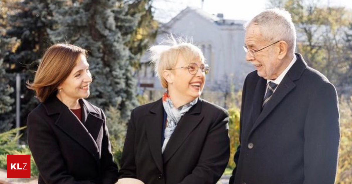 „Der Hund war nervös“: Hund von moldawischer Präsidentin biss Van der ...