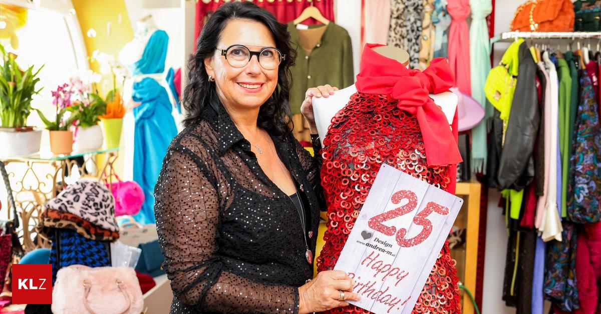 Marke "Andrea M": Klagenfurterin kleidet mit ihrem Modelabel die Stars ein
