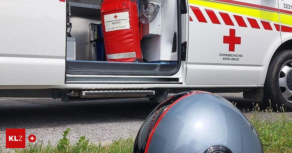 Motorradlenker bei Kollision mit Bus in Kärnten schwer verletzt