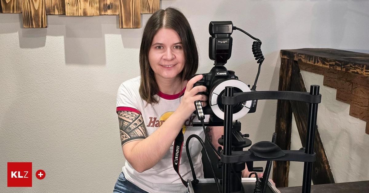 Ein echter Blickfang: Sie hat ein Auge für die Fotografie und macht ...