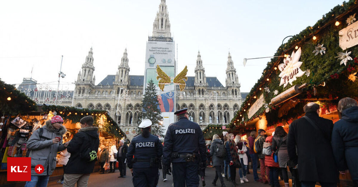 Christkindlmärkte im Visier: Vereitelte Anschläge: Ab sofort Grazer ...
