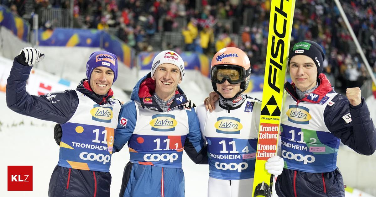 Nordische Ski-WM : Widhölzl: „Sie sind auch nur Menschen, und keine ...