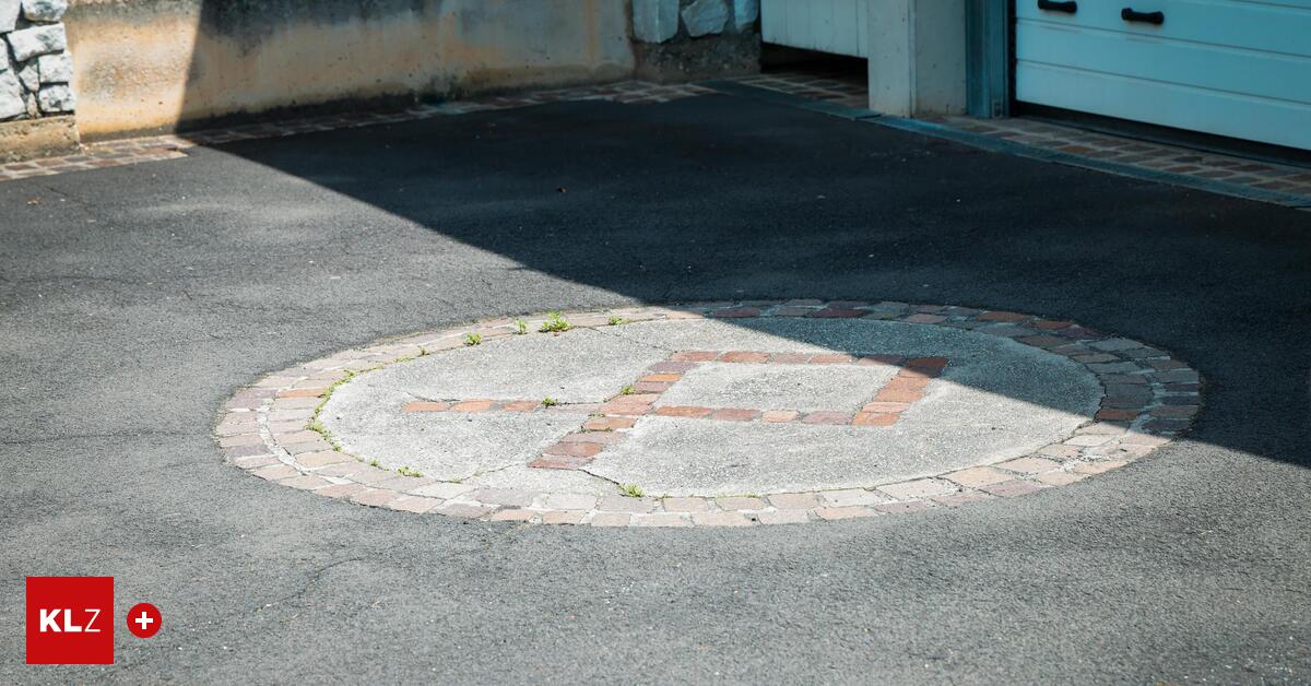 Rune in Hauseinfahrt? „Das schrammt knapp am Verbotsgesetz vorbei“