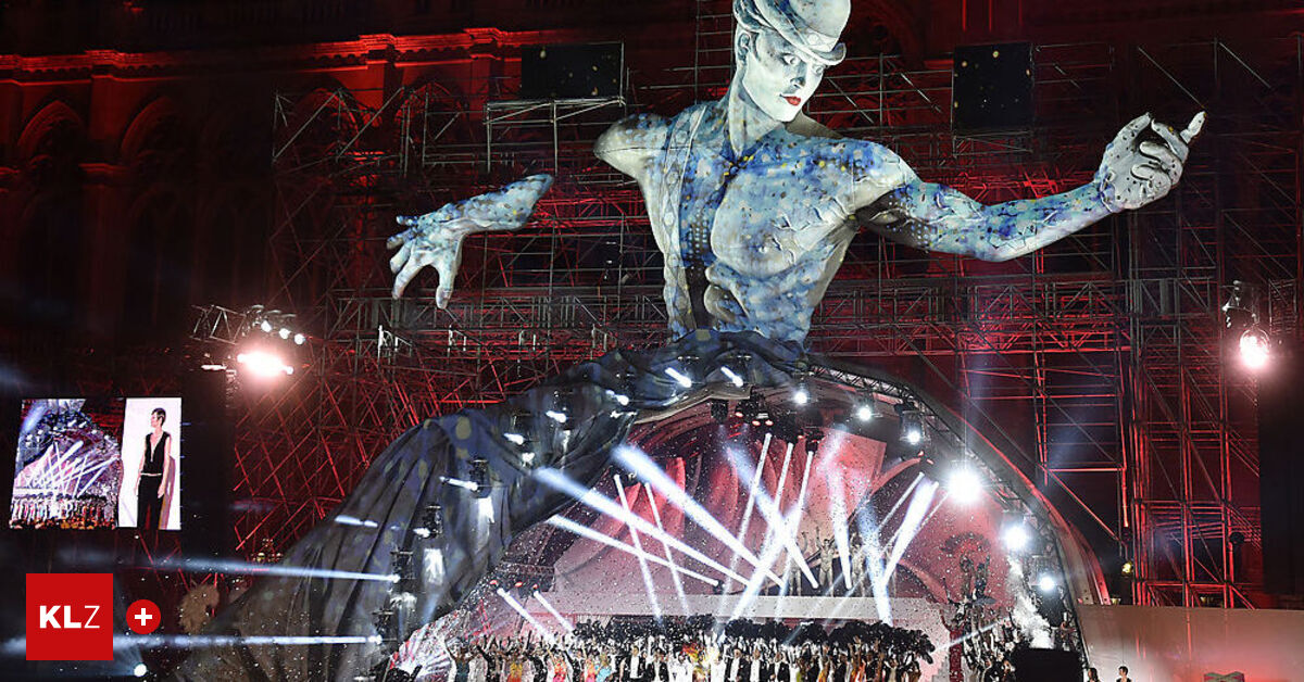 Life Ball: Die pompöse "Zeitreise" am Rathausplatz