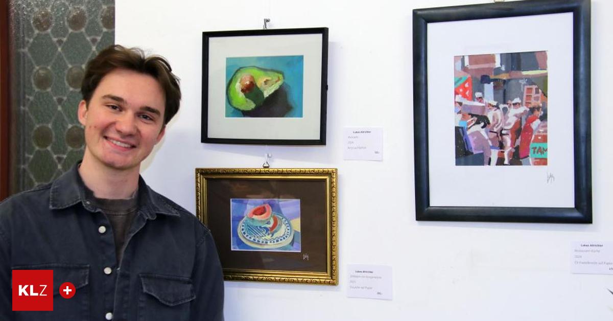 Vernissage: Lukas Altrichter stellt in der Ganggalerie St. Josef aus