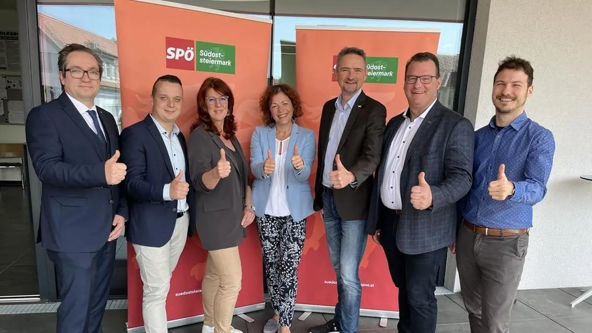 Das sind die südoststeirischen SPÖ-Kandidaten für die Nationalrats- und ...