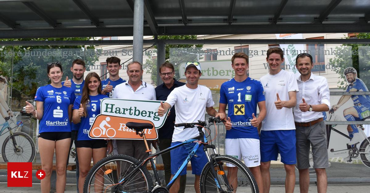 Hartberg: Bundesliga-Sportler treten für mehr Rad in die Pedale