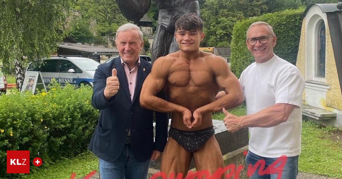 Nachwuchs-Bodybuilder trainiert sich in Köflach zum Superstar