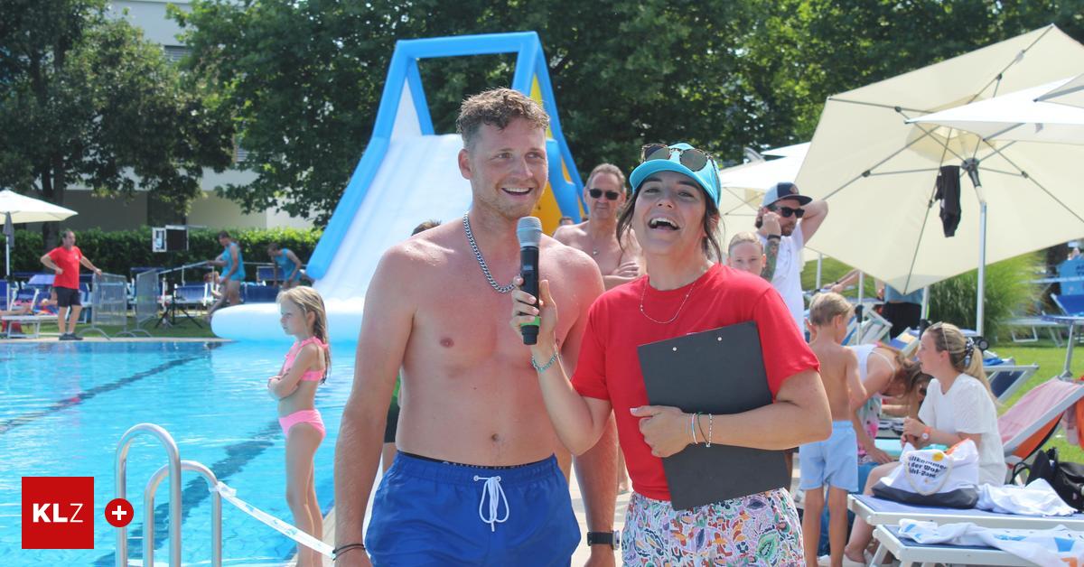 Bad Radkersburg lud zur vierten Aquathlon-Wasserparty in die Parktherme