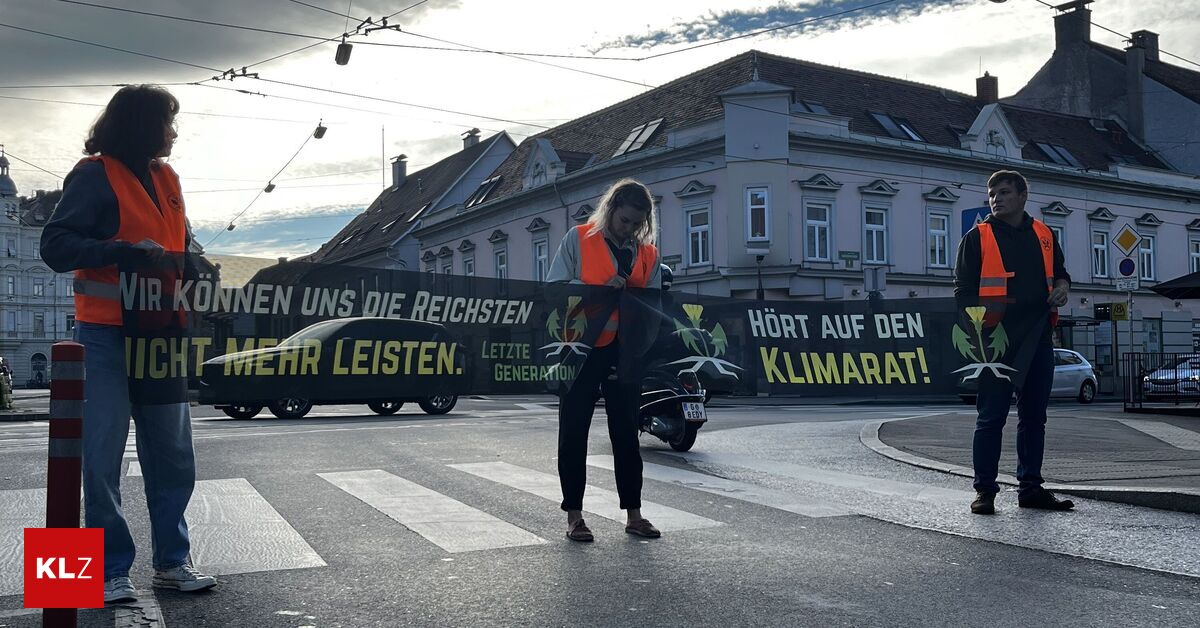 Proteste auch zum Schulstart in Wien: Klimaaktivisten blockierten ...