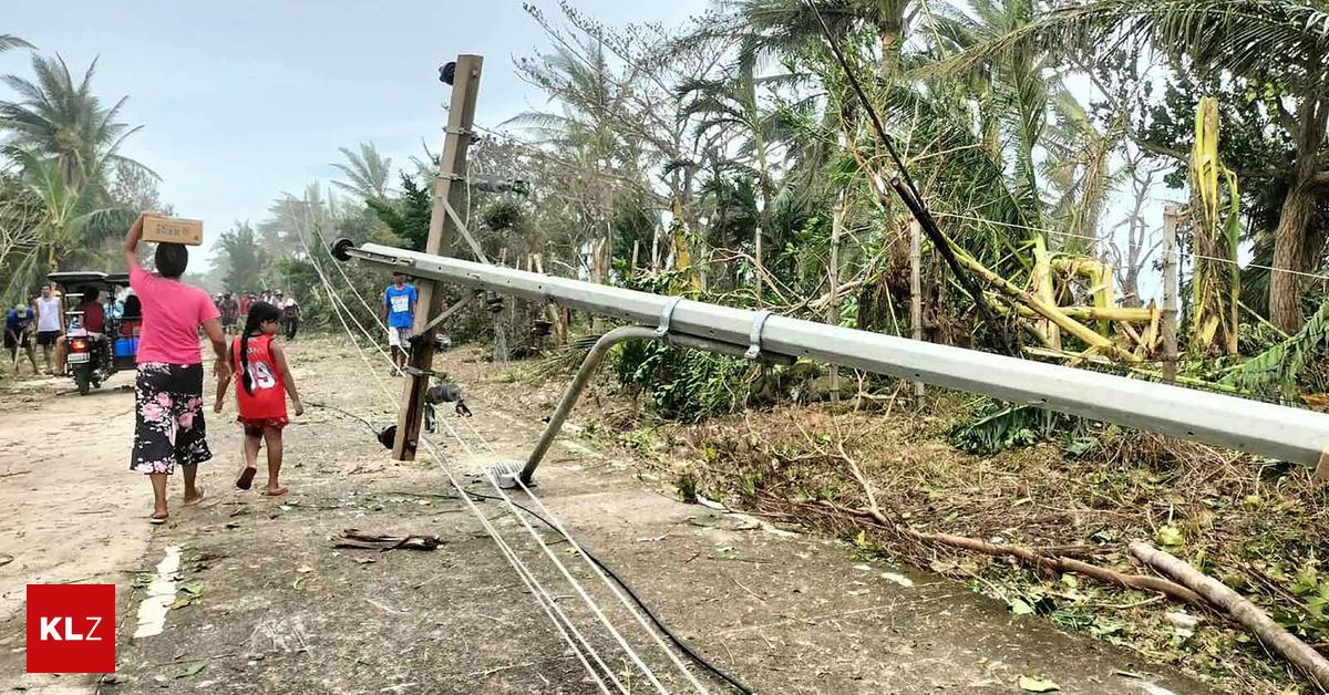 Nach Super-Taifun „Ragasa“: Neuer Sturm macht Kurs in Richtung Philippinen