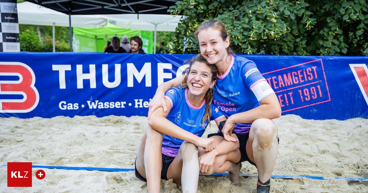 Footvolley-Duo: Antonia Missethan und Julia Rauch: "Wir machen einfach ...
