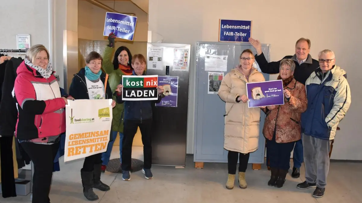 Nachhaltiges Projekt: Lebensmittel retten: Neuer Fair-Teiler in Söding ...