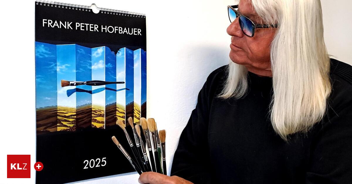 Wird nächstes Jahr 75: Hofbauer legt seinen letzten Kunstkalender auf