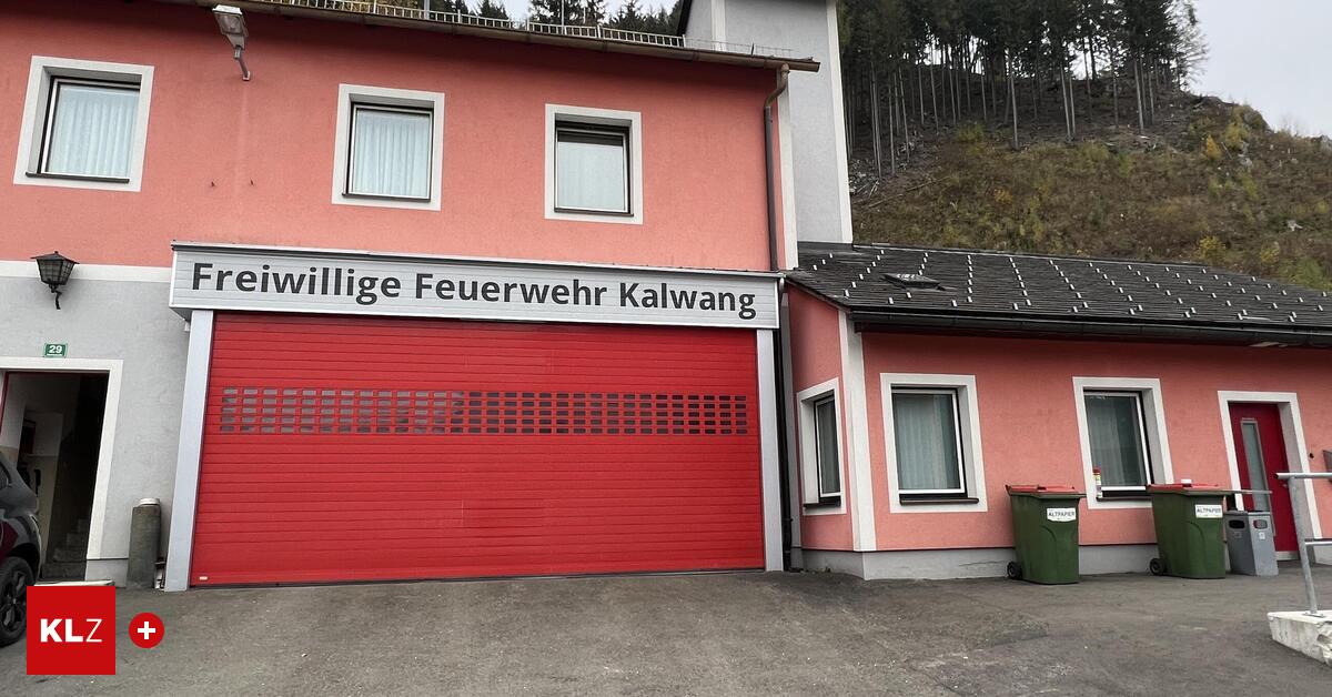 Feuerwehr wird umziehen: Neubau des Feuerwehrrüsthauses Kalwang startet ...