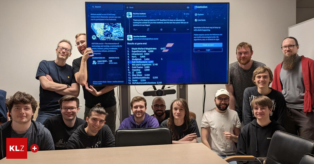 Auftritt in Las Vegas: Rot-weiß-rote Hacker kämpfen im Weltfinale