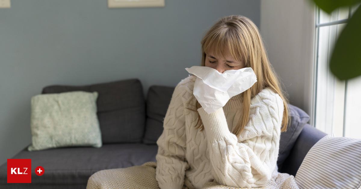 Grippe, grippale Infekte: 40.717 Steirerinnen und Steirer fielen in der ...