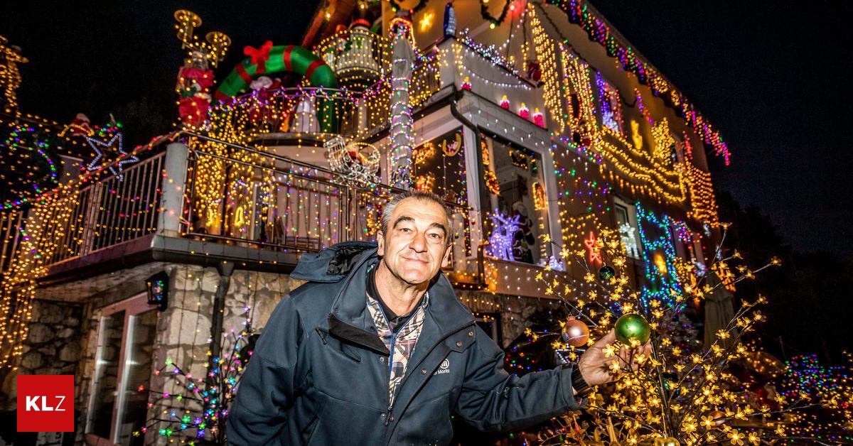 Negative Reaktionen: Bekanntes Weihnachtshaus in Villach bleibt heuer ...