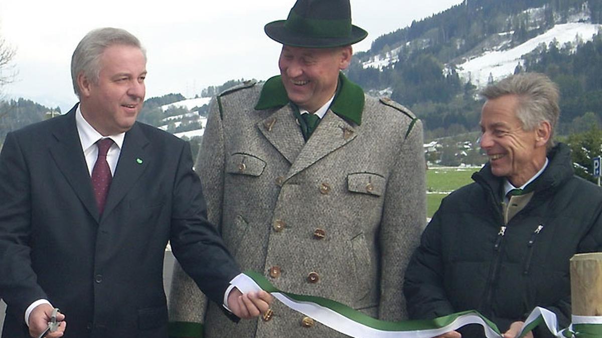 Neuer Radweg in Lassing eröffnet