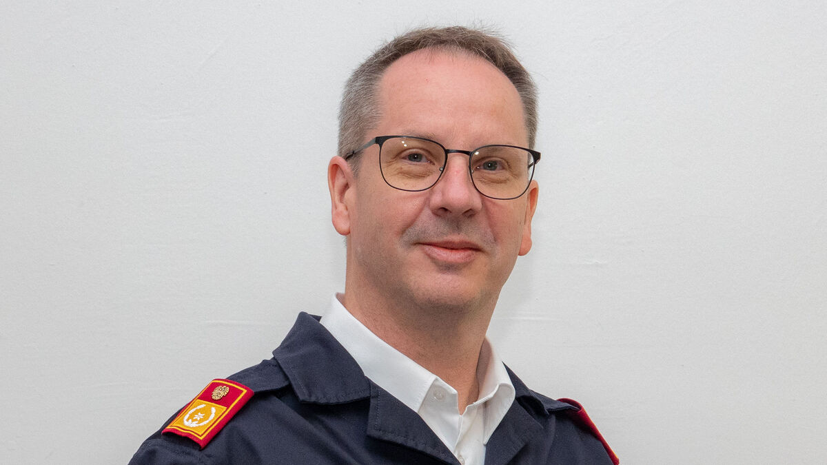 Hohe Feuerwehrfunktion: Thomas Meier ist auf der Karriereleiter ganz ...