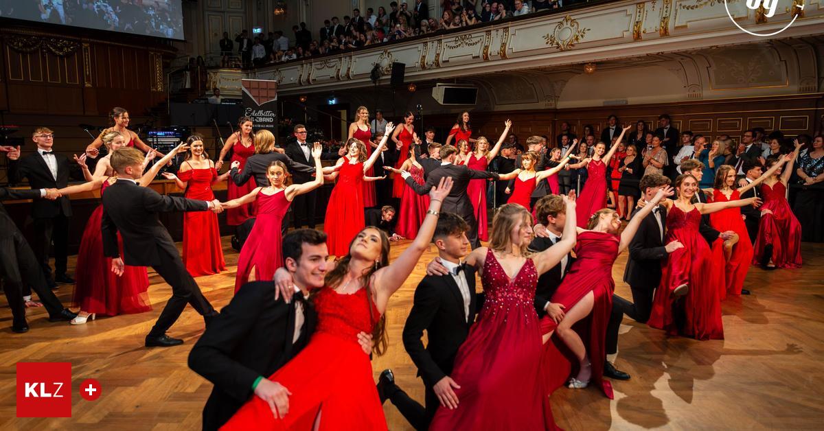 Maturaball-Fotos aus Graz: Das HIB Liebenau feiert im festlichen Ambiente