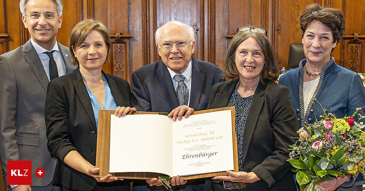 Ehrenbürger Helmut List: Dirigent des Weltkonzerns AVL lobt ...