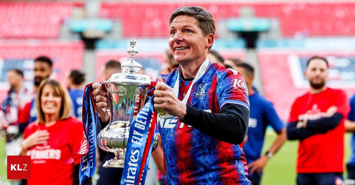 Sieg im FA-Cup: Oliver Glasner im obersten Trainer-Regal angekommen