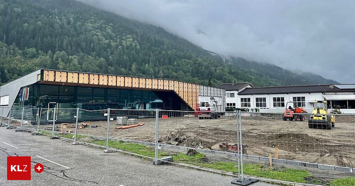 Obervellach: Neuer Spar-Markt steht kurz vor der Eröffnung