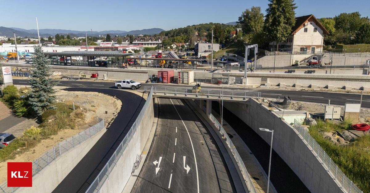 Bahn-Unterführung Raaba-Grambach ist ab Sonntag geöffnet