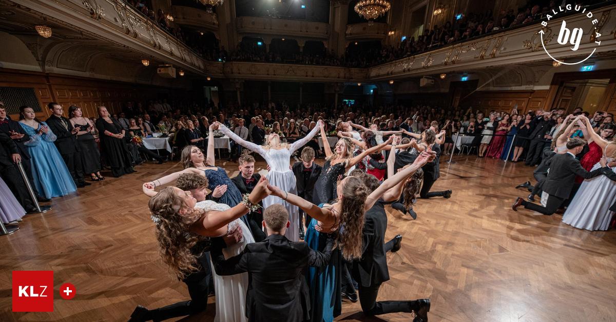 Maturaball-Fotos aus Graz: Ein filmreicher Ball der Modeschule und Bulme