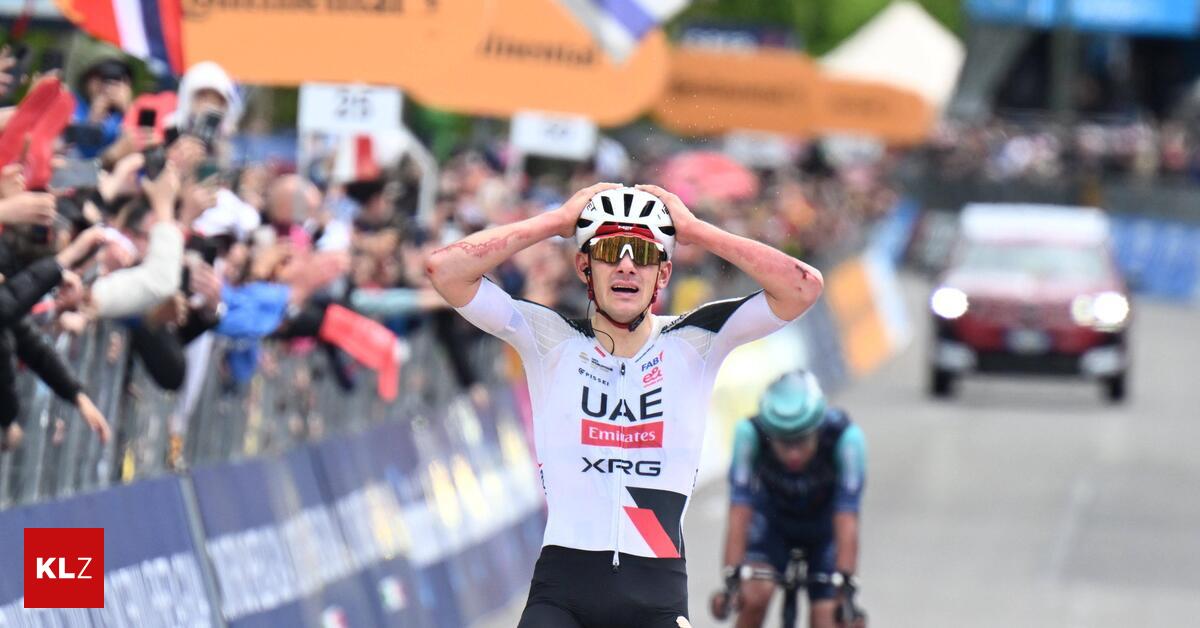 Radsport: Skurriles Finale auf der fünften Giro-Etappe