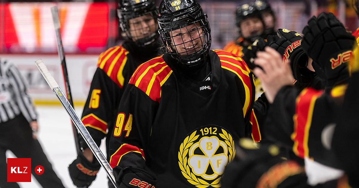 Eishockey-Legionärin: Anna Meixner stellt die Schweden vor ein Rätsel