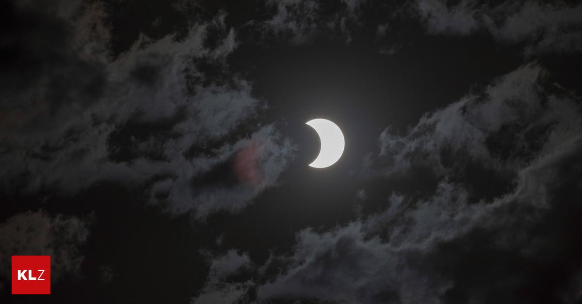 Partielle Sonnenfinsternis war auch in Österreich zu sehen