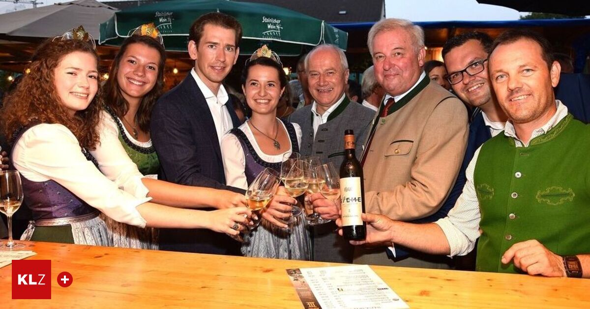 Wahlkampf in Leibnitz: Ex-Kanzler Sebastian Kurz warb auf der ...