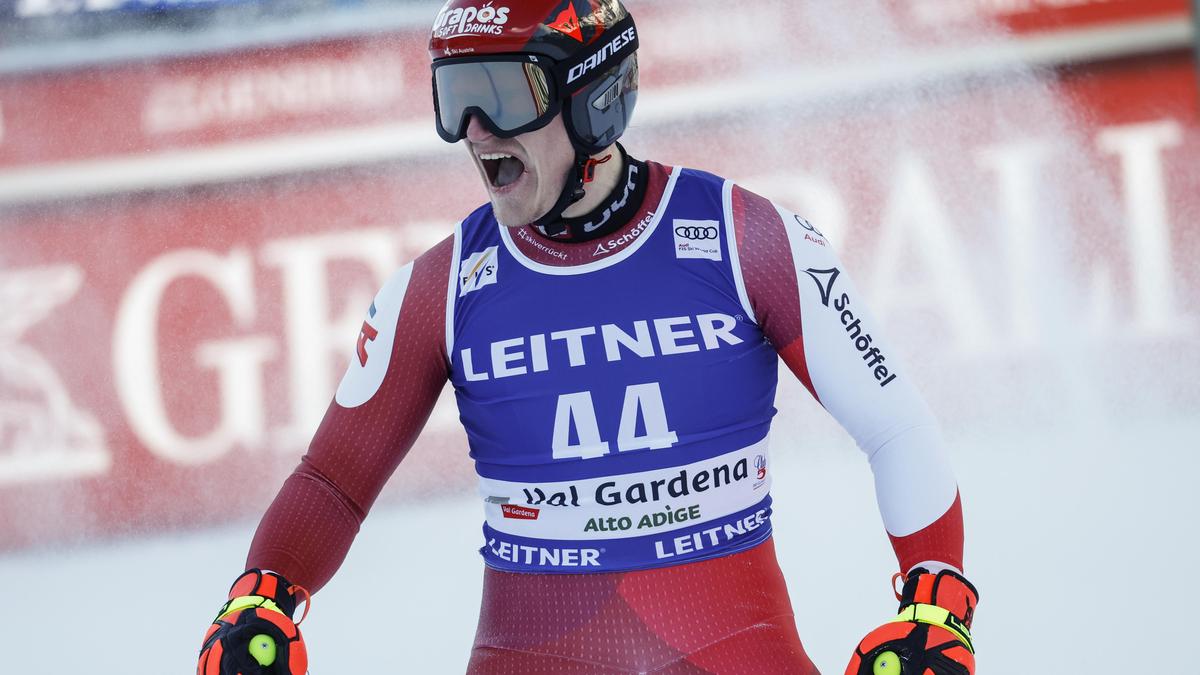 Ski-Weltcup - 1. Abfahrt in Gröden : Stefan Babinsky rettete das ÖSV ...