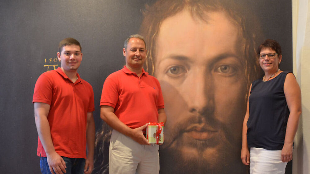 Gmünd: Klubomann Schieder besuchte Dürer-Ausstellung