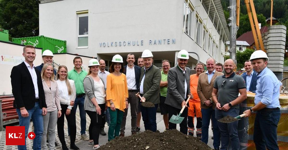 Ranten investiert: Ausbau von Kindergarten und Volksschule gestartet
