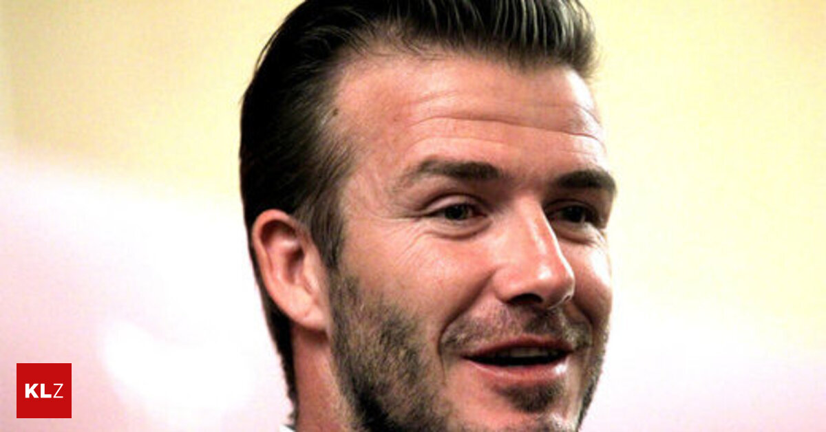 Interview: David Beckham entspannt beim Spielen mit Lego