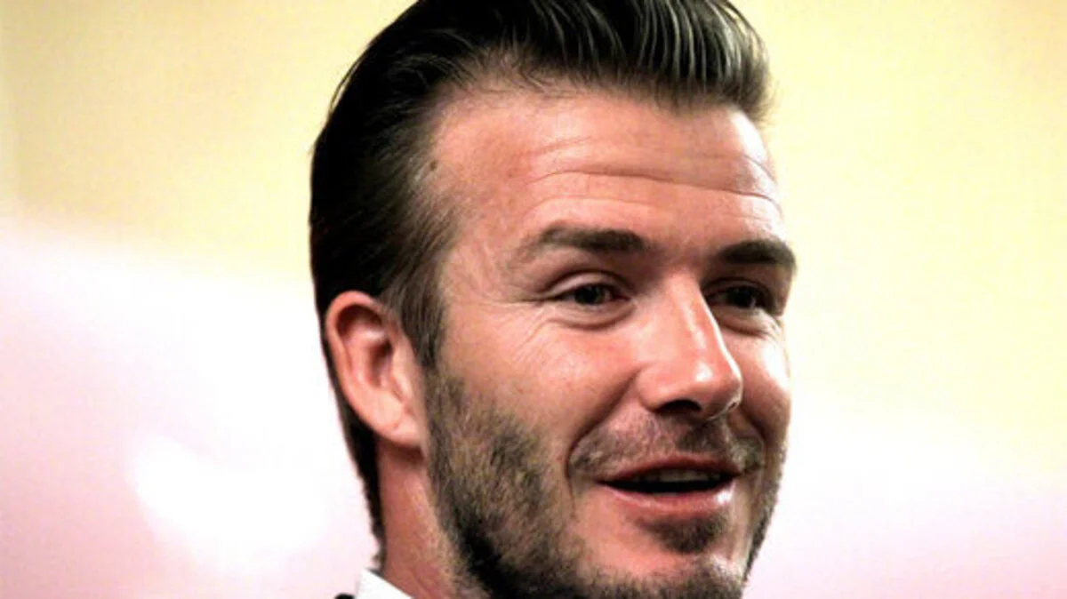 Interview: David Beckham entspannt beim Spielen mit Lego