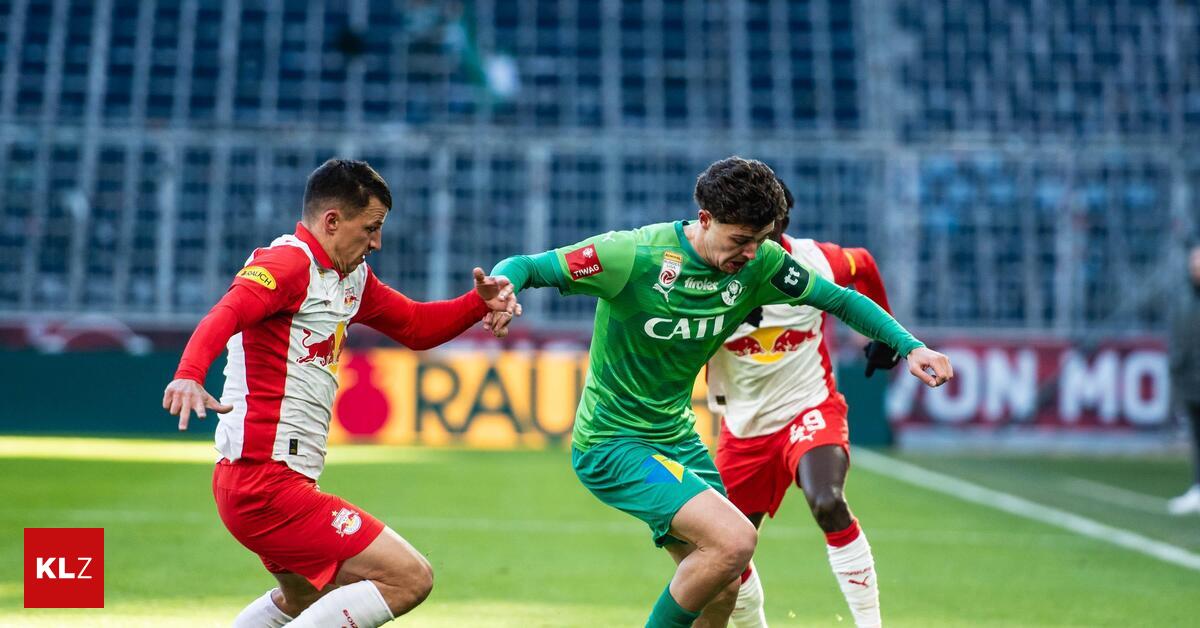 Bundesliga: Salzburg verliert trotz Führung und Überzahl gegen die WSG ...
