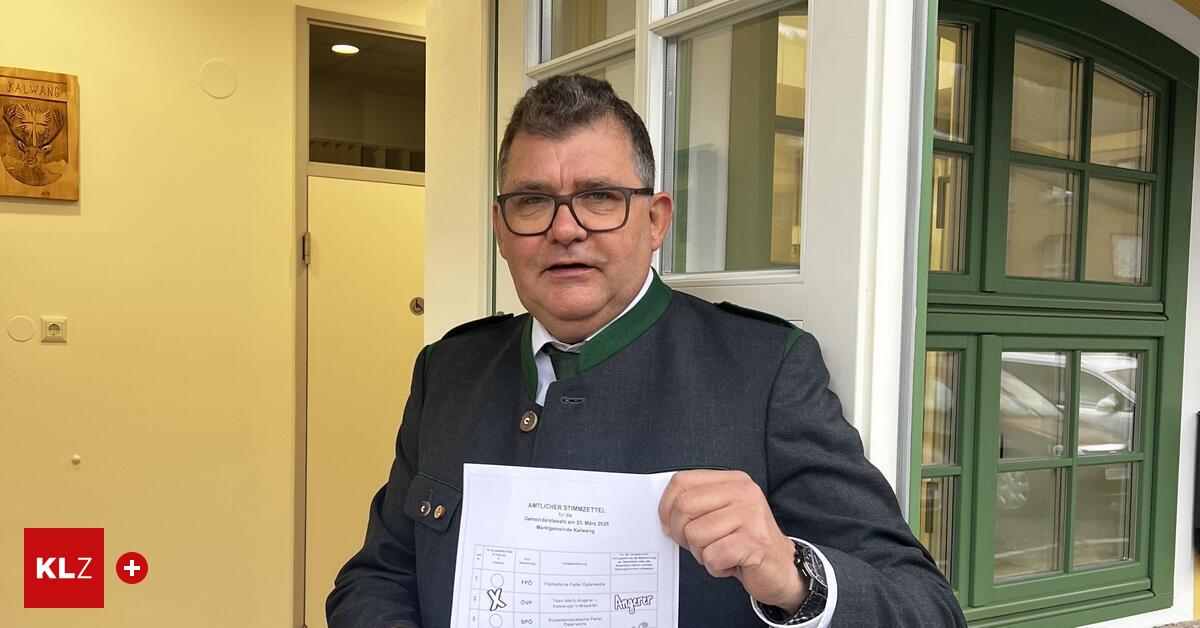 Kalwang: VP-Bürgermeister Mario Angerer koaliert mit der SPÖ