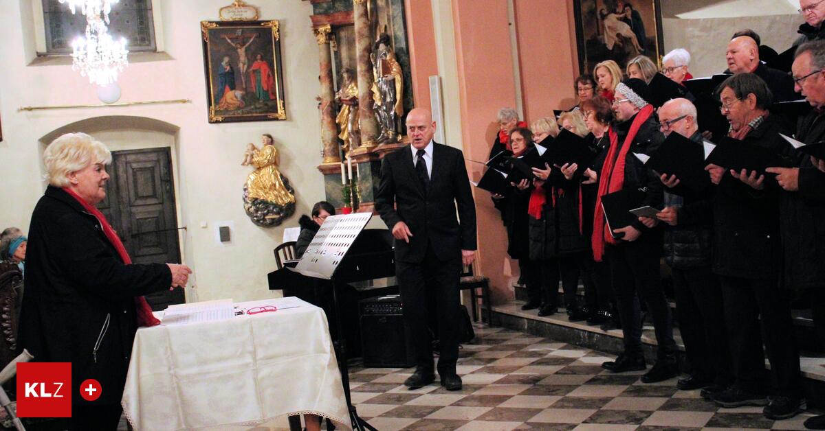 Konzert in Mooskirchen: Chor „pro musica“ und Bariton David McShane ...