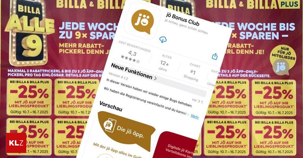 Rabattpickerl kommen wieder: Billa rudert zurück und bringt nun das ...